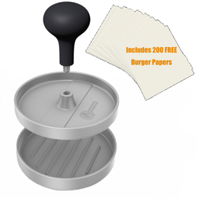 LEM Non-Stick Adjustable Burger Press - Walmart.com
