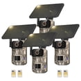 4G/5G LTE 1920P Cellular Trail Camera – Solar-Powered Wildlife Camera ...