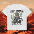 Cowboy Frog Riding Raccoon T-Shirt, The Vibes Are Off Weird Tee ...