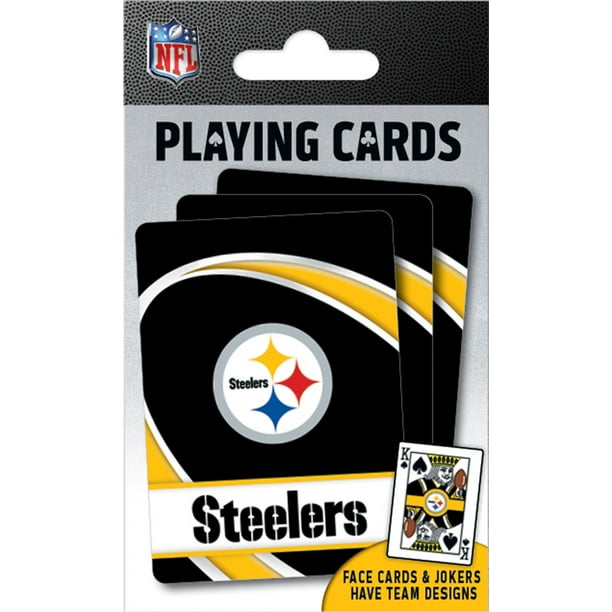 MasterPieces Officially Licensed NFL Pittsburgh Steelers Playing Cards ...