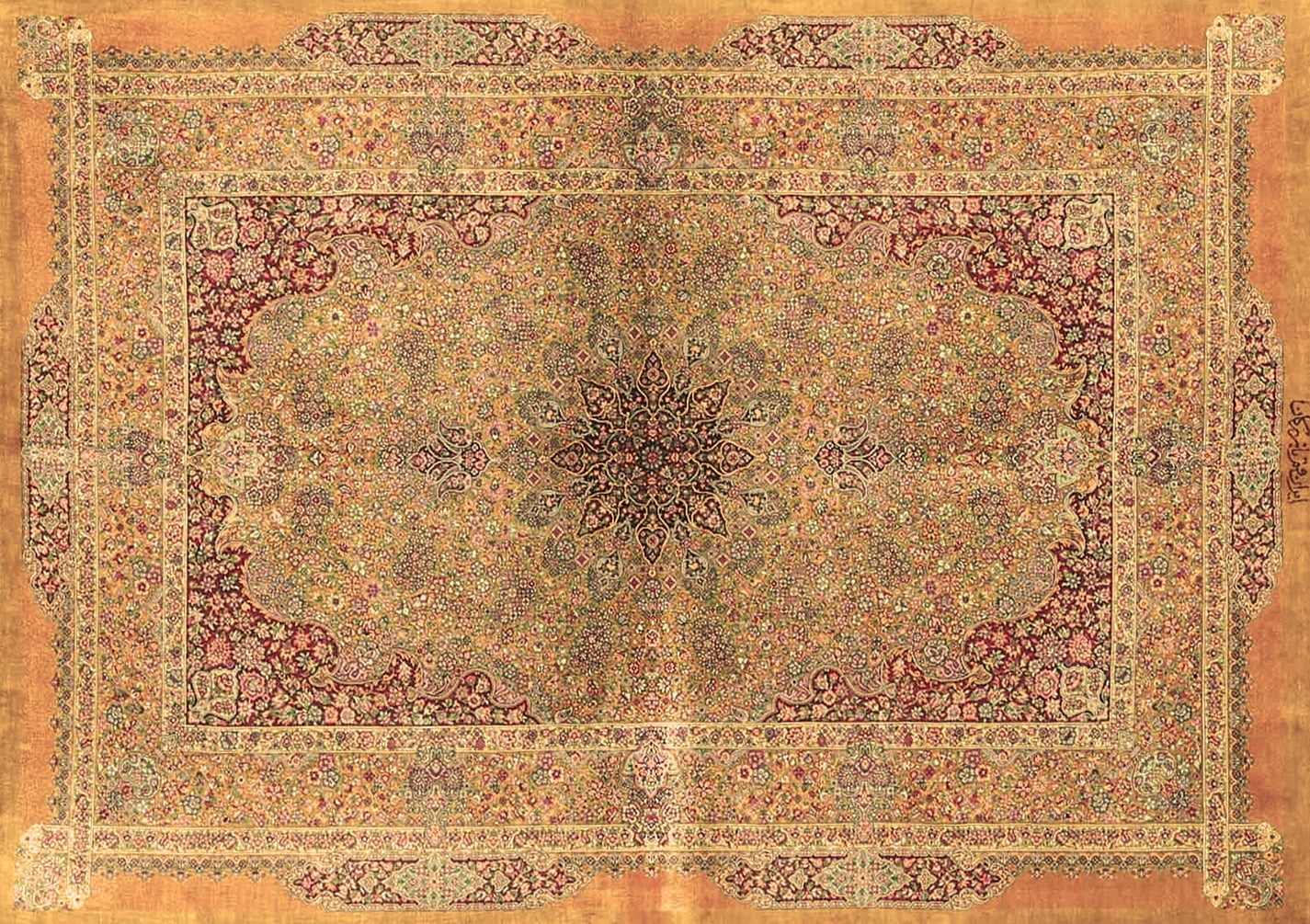 Ahgly Company Indoor Rectangle Persian Brown Traditional Area Rugs, 7 ...