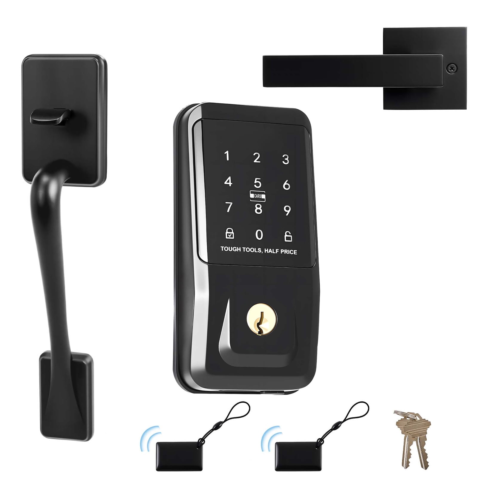 Click here for Kffkff Keyless Entry Door Lock With Handle Set  To... prices