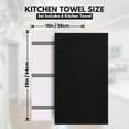 100% Cotton Kitchen Towels - 15x25 Inch Ultra Soft, Super Absorbent ...