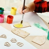 48Pcs Wooden Fairy Garden Door Fairy Door Diy Craft Kit Mini Blank Door Subtle Styles - Walmart.com