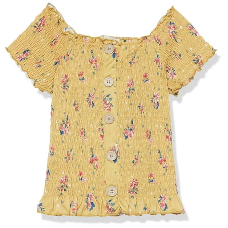 Speechless Girls' Button Front Smocked Top | Walmart Canada