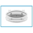 Marine Boat Yacht RV Oval Shape Porthole ABS Plastic Oval Hatches Port ...