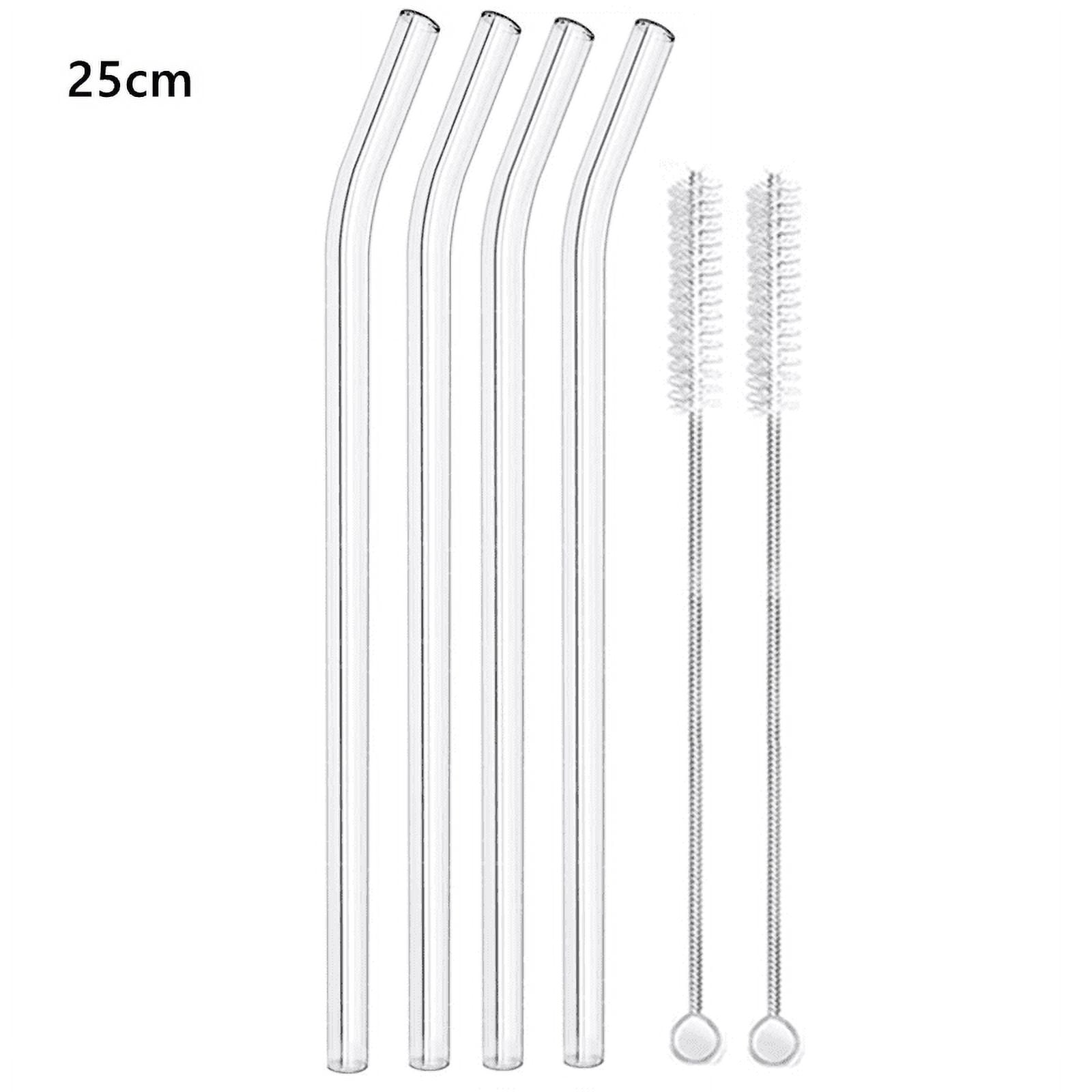 Click here for Barsitemonsalecanada 25cm Glass Smoothie Straws 10... prices