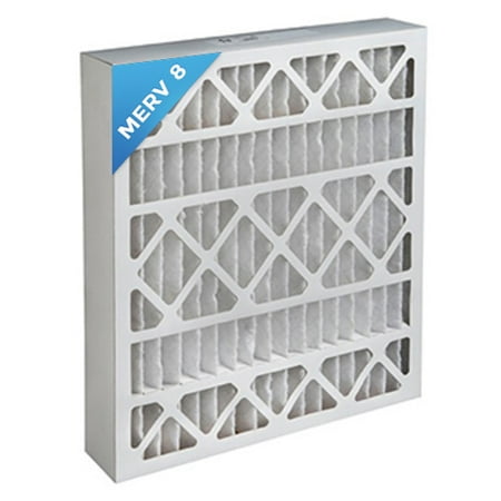 24x24x4 MERV 8 Pleated AC Furnace Air Filters. 4 Pack - Walmart.com