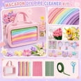 300 Piece Pipe Cleaner Craft Kit with Storage Bag Assorted Chenille ...