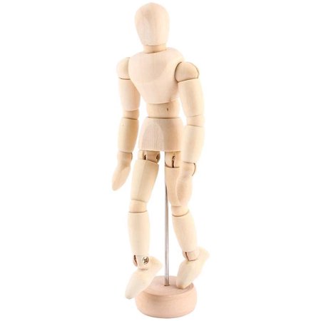 Artist Male Wooden Figure Model with Movable Limbs for Sketching ...