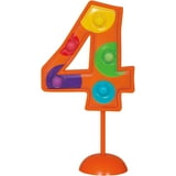 Flashing Number 4 Cake Topper Decoration, 1ct - Walmart.com