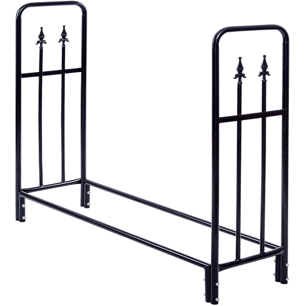 Click here for Patiojoy 4 Feet Outdoor Firewood Storage Holder He... prices