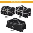 REDCAMP 85L Foldable Duffle Bag with Wheels 26", 1680D Oxford ...