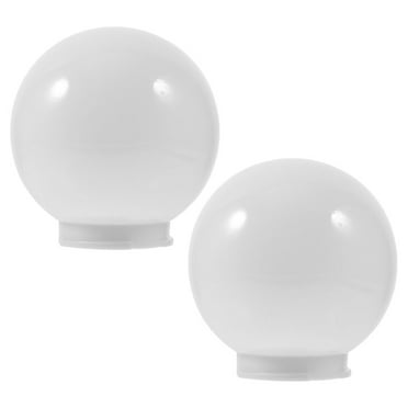 2Pcs Acrylic Lamp Shade Outdoor Light Globe Street Lamp Cover Protector ...