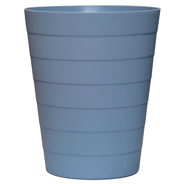 VOGRYE Slim Round Plastic Small Trash Can Wastebasket 1.5Gallons ... VOGRYE Slim Round Plastic Small Trash Can Wastebasket 1.5Gallons ...