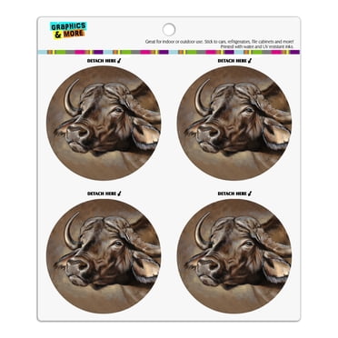 Beaver Being Busy Refrigerator Fridge Locker Vinyl Circle Magnet Set ...
