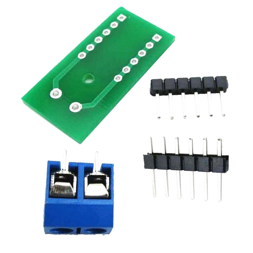 54mm 2P Pitch Connector To 2 Row 6 Pins Header Female/Male Module ...