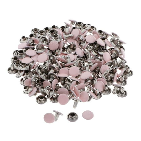 100 Pieces Metal Rivets Decorative Rivets Decorative Rivets Hollow ...