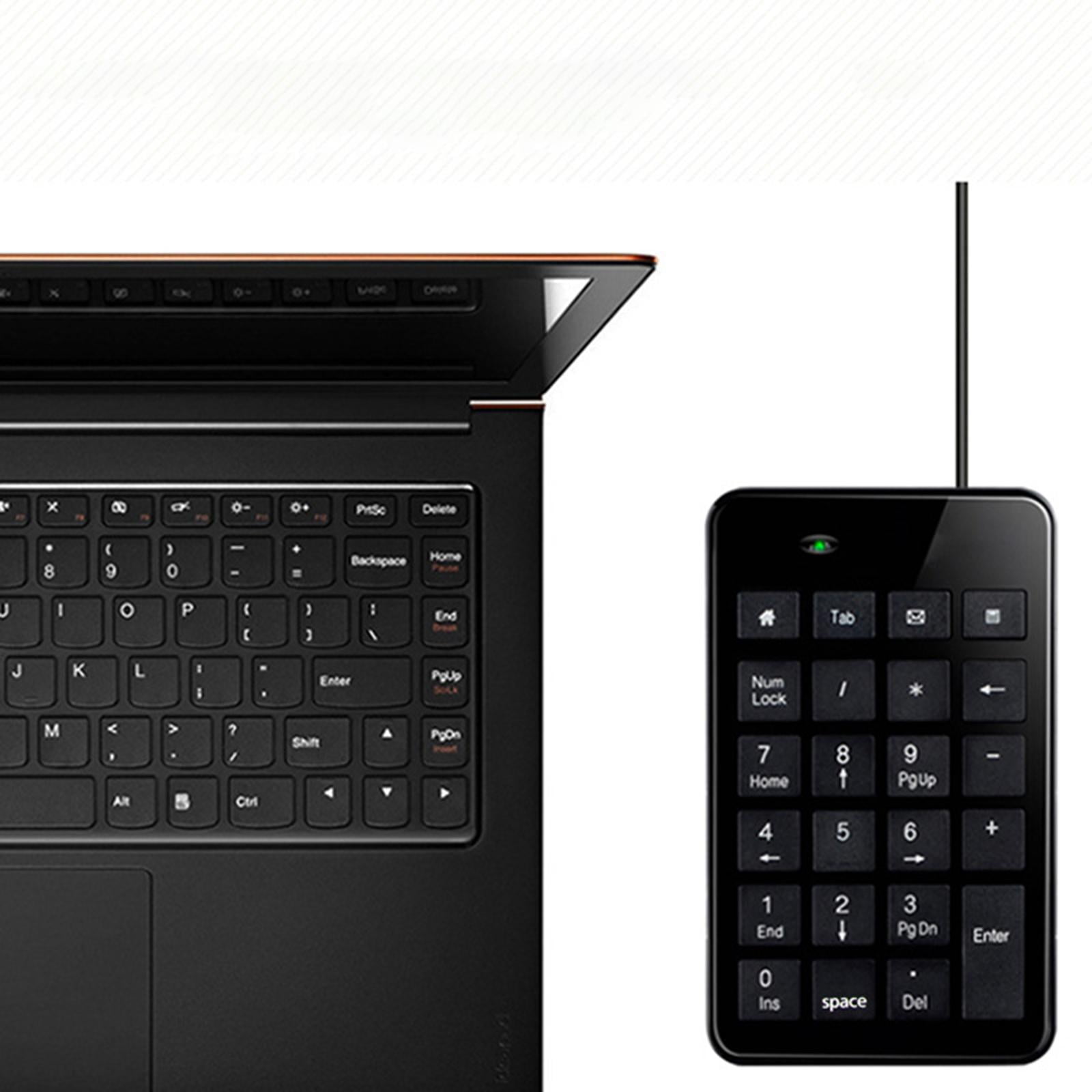 USB Number Pad Numeric Keypad for Laptop Desktop Universal ,Solid and ...