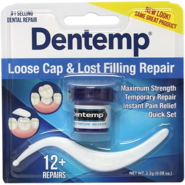 Recapit Loose Cap Dental Repair - 8 Repairs - Walmart.com