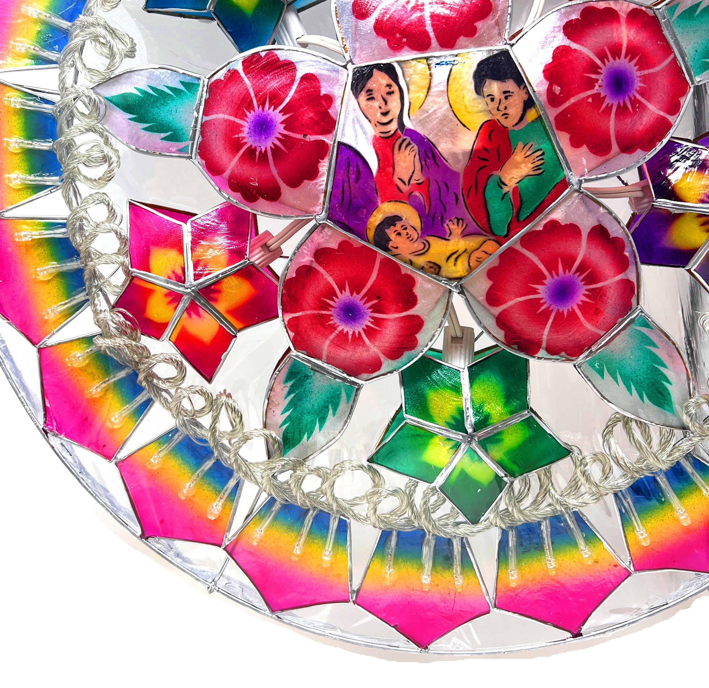 Buy Gift Ko Holy Family Dayang 19 inch Multi-Colored Capiz Parol ...
