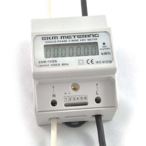 Single Phase, Pass-Through KWh Meter, Or 3-Wire,, 44% OFF