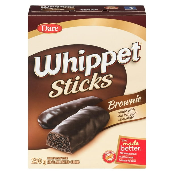 Whippet Brownie Sticks, Dare, 250g - Walmart.ca