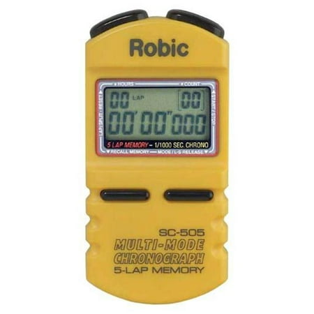 Olympia Sports TL031P Robic SC-500 5 Memory Timer - Yellow | Walmart Canada