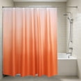 Pxyqht Gradient Waterproof Shower Curtain EVA Fabric Decorative Curtain ...