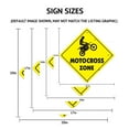 Pegasus Crossing Sign Zone Xing | Indoor/Outdoor | 20" Tall greek ...
