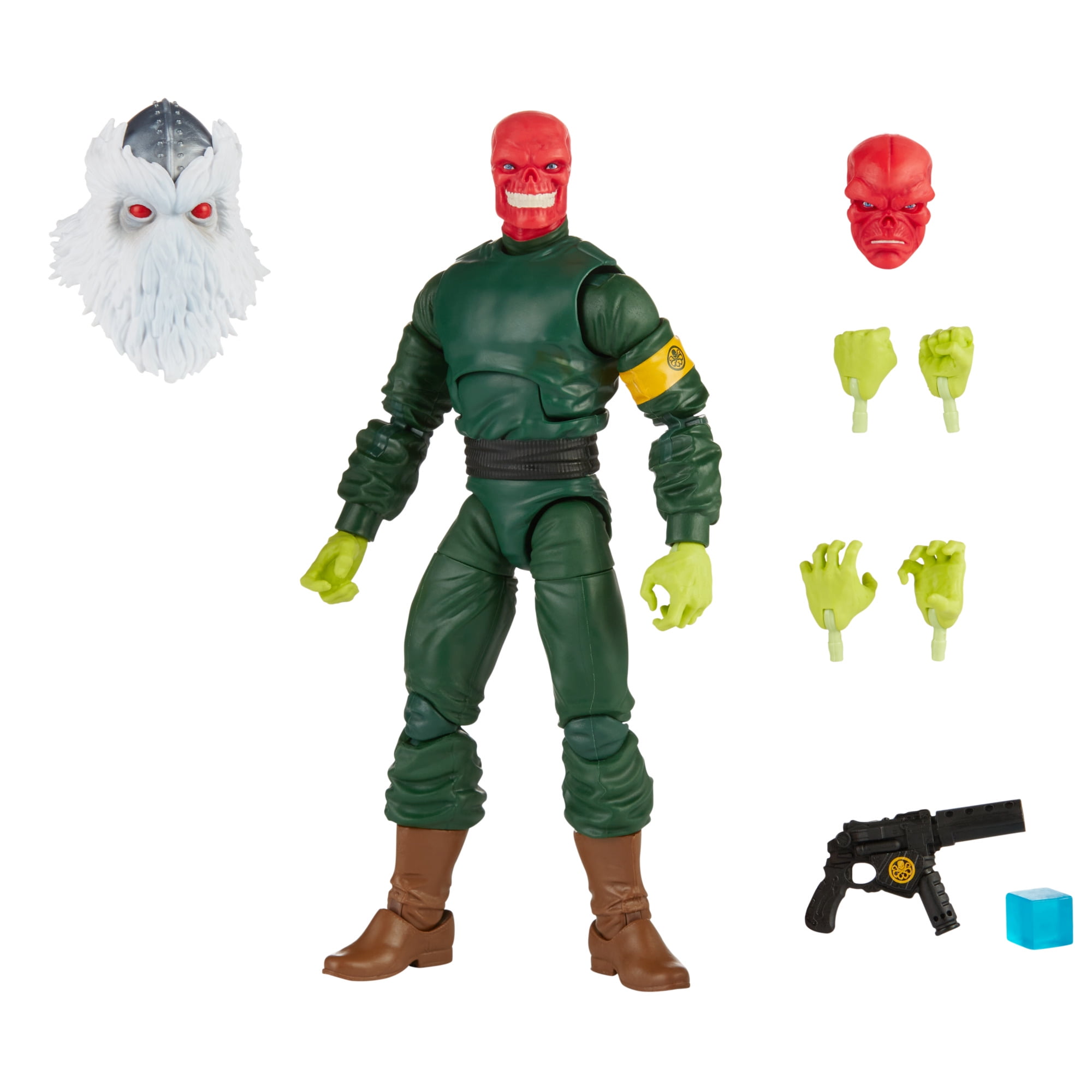Hasbro Marvel Legends Series 6-inch Collectible Red Skull Figure, 7 ...