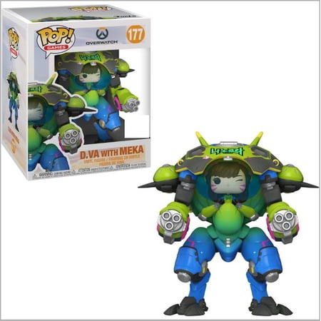 Pop Games Overwatch 6 Inch Action Figure Deluxe Exclusive - D.Va with ...