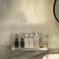 Cinvoph Wall-Mounted Bathroom Shower Caddy Cosmetics Storage Rack ...