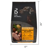 Pure Balance Chicken & Brown Rice Recipe Dry Dog Food, 30 lbs - Walmart.com