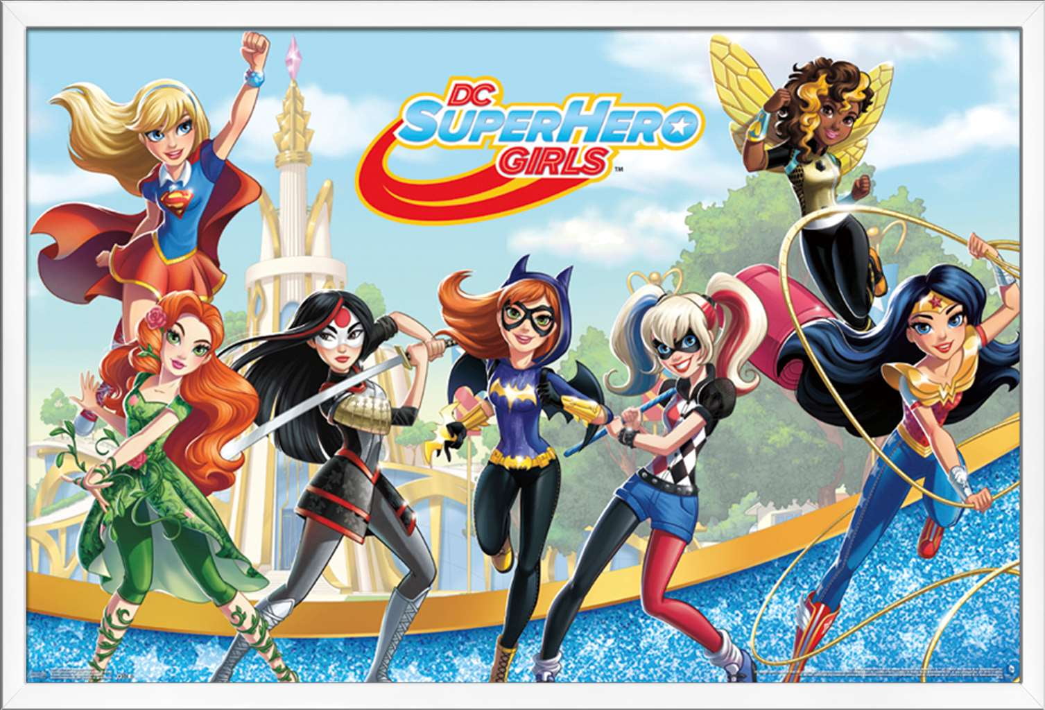 DC Comics TV - DC Superhero Girls - Girls Poster - Walmart.com ...