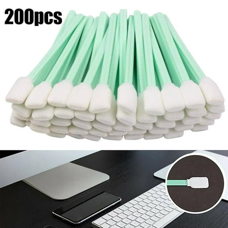 Rectangle Foam Cleaning Swab Sticks For Inkjet Printer Optical ...
