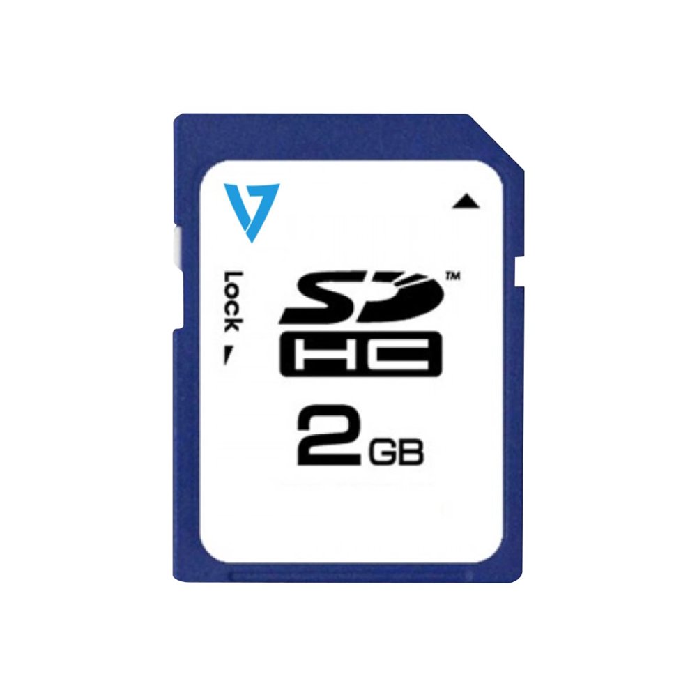 V7 2GB SD Card, Secure Digital 2 GB Memory Card - Walmart.com - Walmart.com