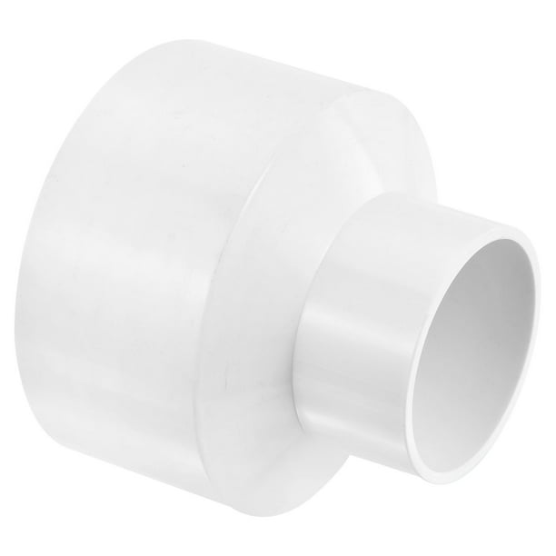 Uxcell 110mm to 63mm ID PVC Reducer Pipe Fitting Straight Adapter ...
