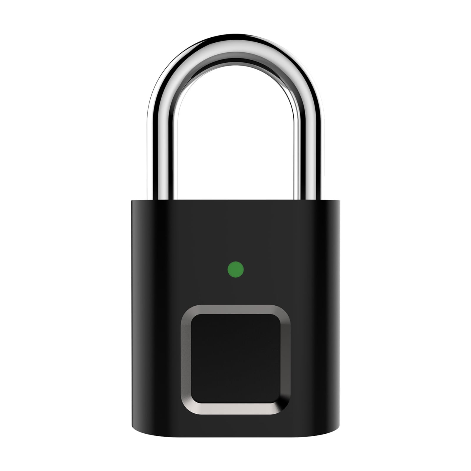 Fingerprint Padlock Biometric Padlock Store 10 Fingerprints 3 Led ...