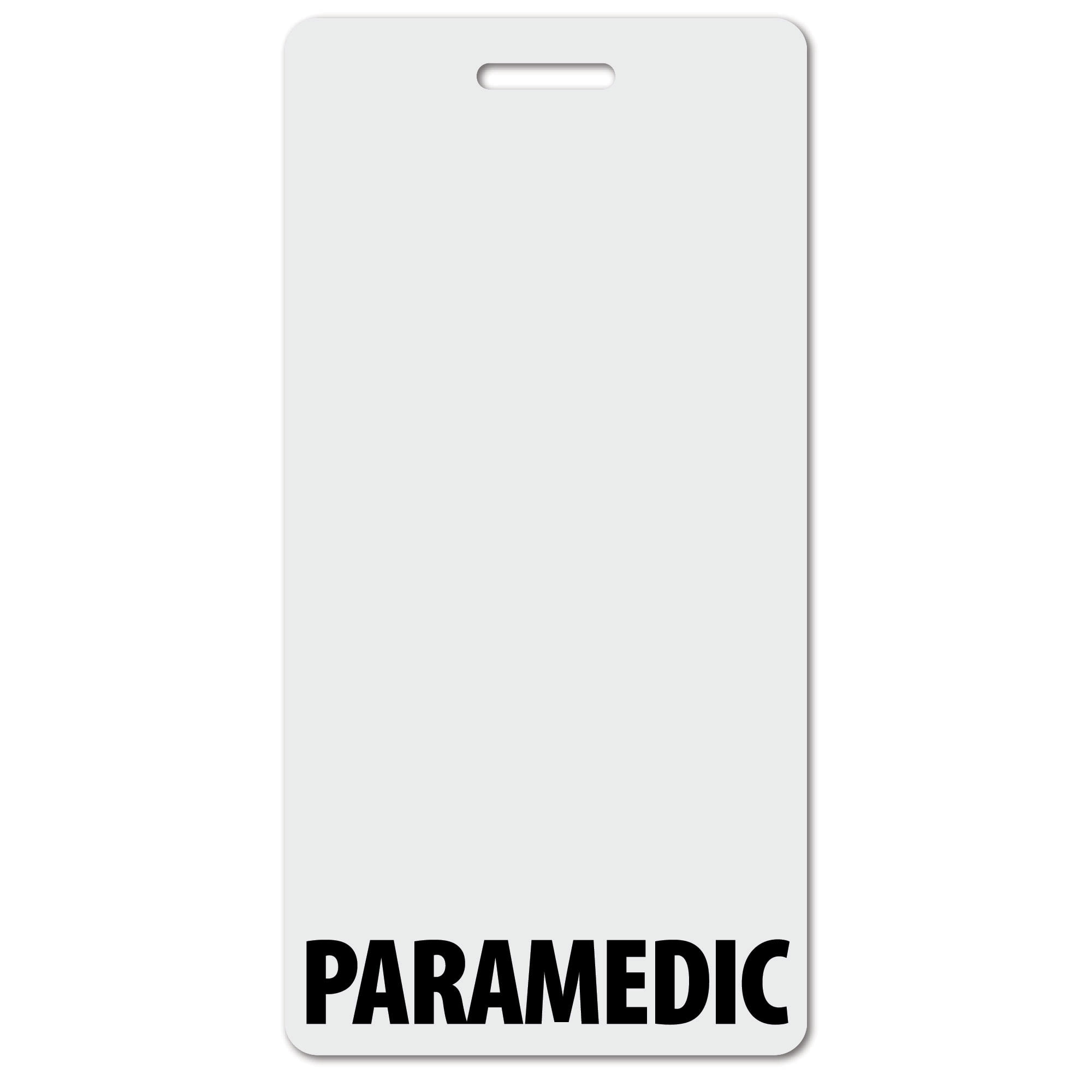 PARAMEDIC Heavy Duty Vertical White (20 pack) - Spill & Tear Proof ...
