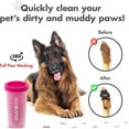 Dexas MudBuster® Pet Paw Washer for Dogs, Large Paw, Green - Walmart.com