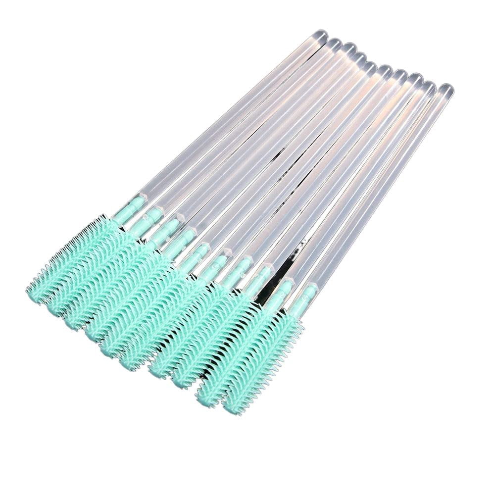 10pcs Disposable Eyebrow Brush,Transparent Eyebrow Comb Mascara Wand ...