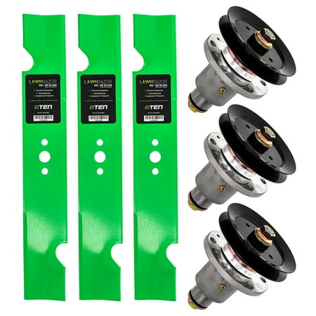 8TEN Blade Spindle Kit for Exmark 48 inch LHP4818KC Lazer Z HP ...