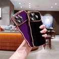 Allytechgroup Wavy Electroplated Case for iPhone 12 Pro, Stylish ...