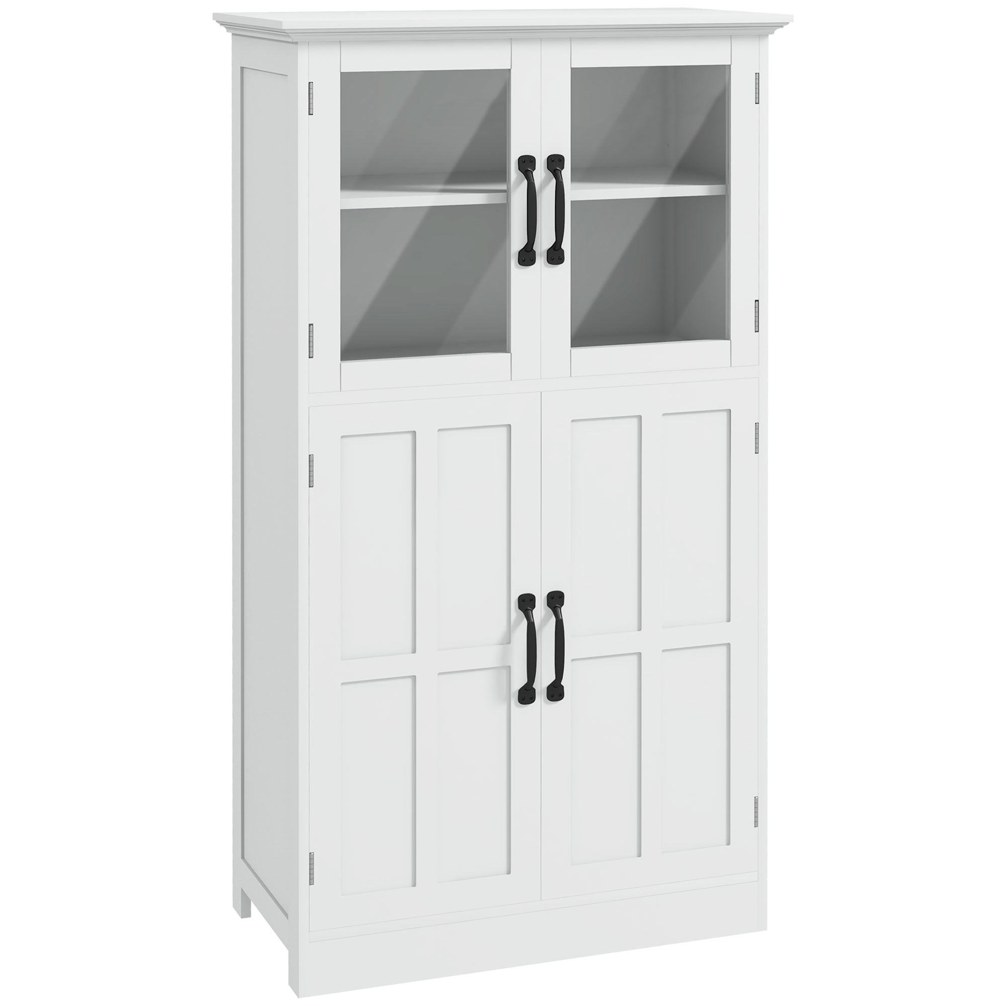 Click here for Homcom Kitchen Storage Cabinet With 4-Tier Shelvin... prices