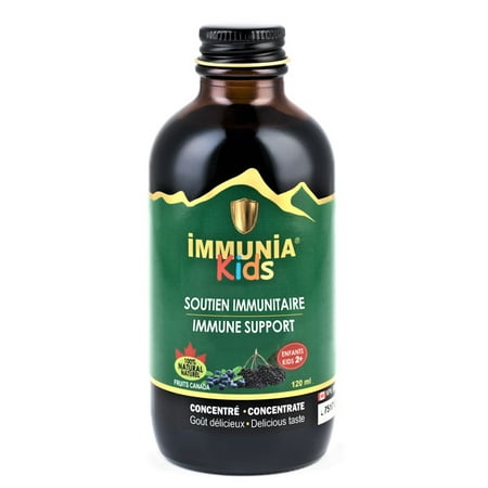 Immunia ELDERBERRY SYRUP for Kids - Elderberry concentrate & Wild ...