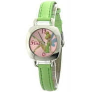 Disney TNK584 Women's Tinkerbell Pink Strap Crystal Accented Analog ...