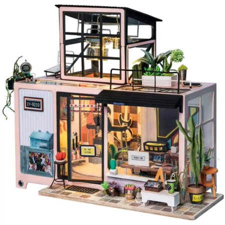 DIY Dollhouse Lol House 3D Wooden Puzzle Miniature Dollhouse Assembly ...