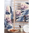 Blue Pink Purple Floral Kitchen Dish Towels for Drying Dishes Set of 4 ...