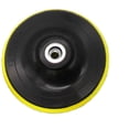 4.92 Inch / 125mm Buffing Pad Thread Drill, Polyurethane Backing Disc ...
